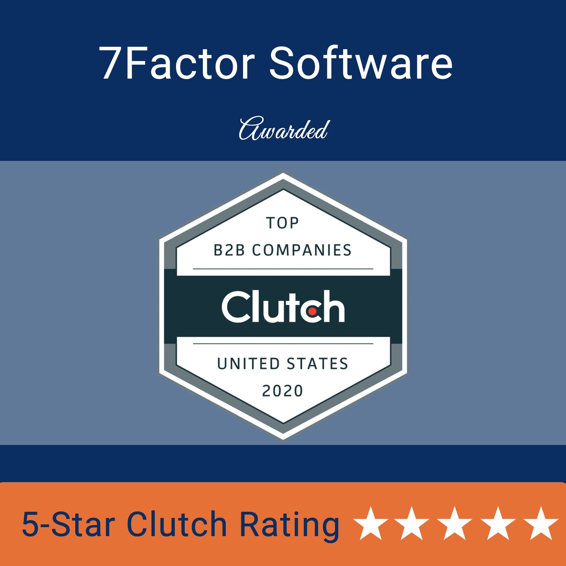 Clutch Names 7Factor Software One of Georgia’s Top B2B Companies - 7Factor Software